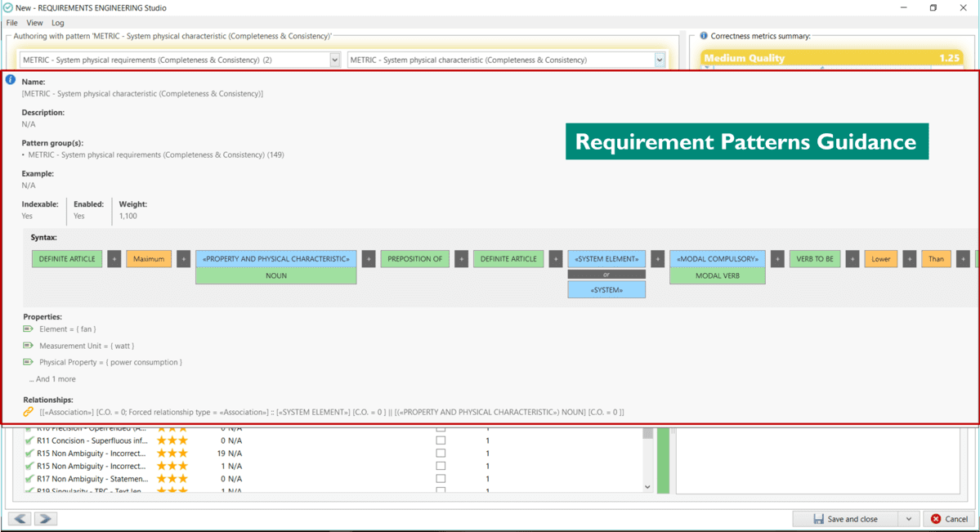 requirement patterns guide | The Reuse Company